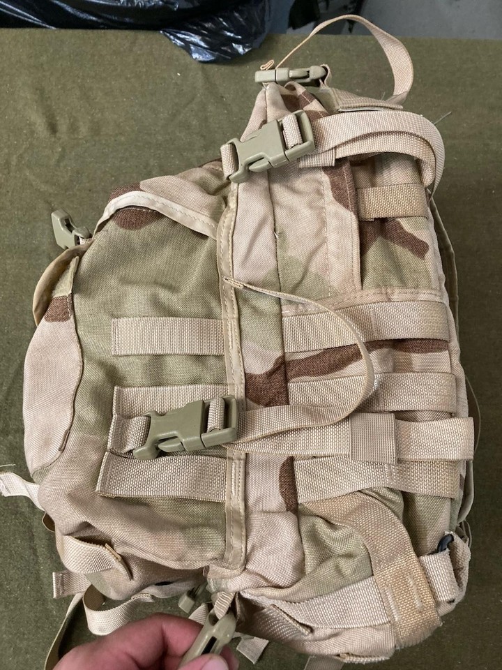 US Army DCU Desert Camo Assault Pack MOLLE Backpack Surplus 3 Day ...