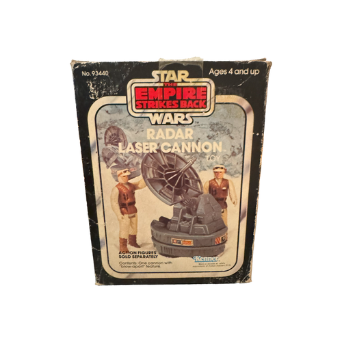 1982 Kenner Star Wars Empire Strikes Back Radar Laser Cannon Unused ...