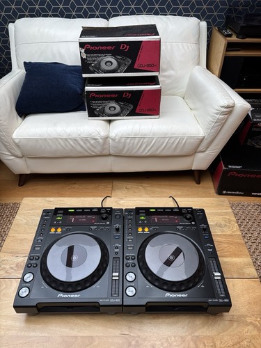 Pioneer CDJ-850K DJ Turntable Media Player Pair - Mint | eBay UK