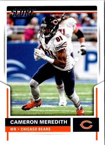 2017 Score Cameron Meredith #147 Chicago Bears Football Card | eBay