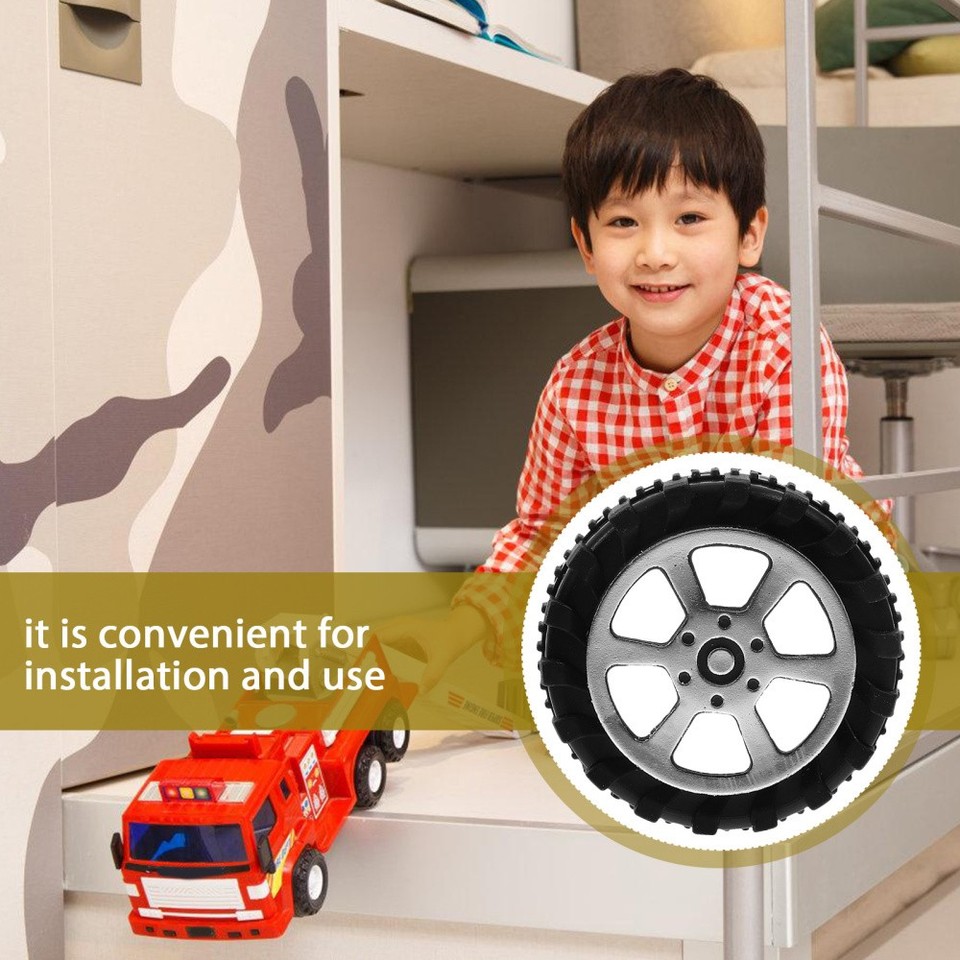 30 Pcs Toy Car Wheel Model Toys Wheels and Axles for Projects Diy | eBay