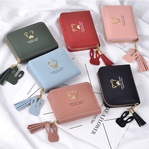 PU Leather Credit Card Holoder Cute Panda Wallet Money Bag Women Girls ...