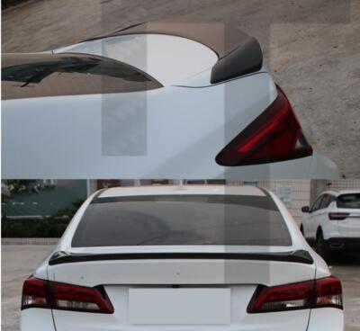 really Carbon fiber Rear Tail Trunk Spoiler Wing Lip fit For 2015-2022 ...