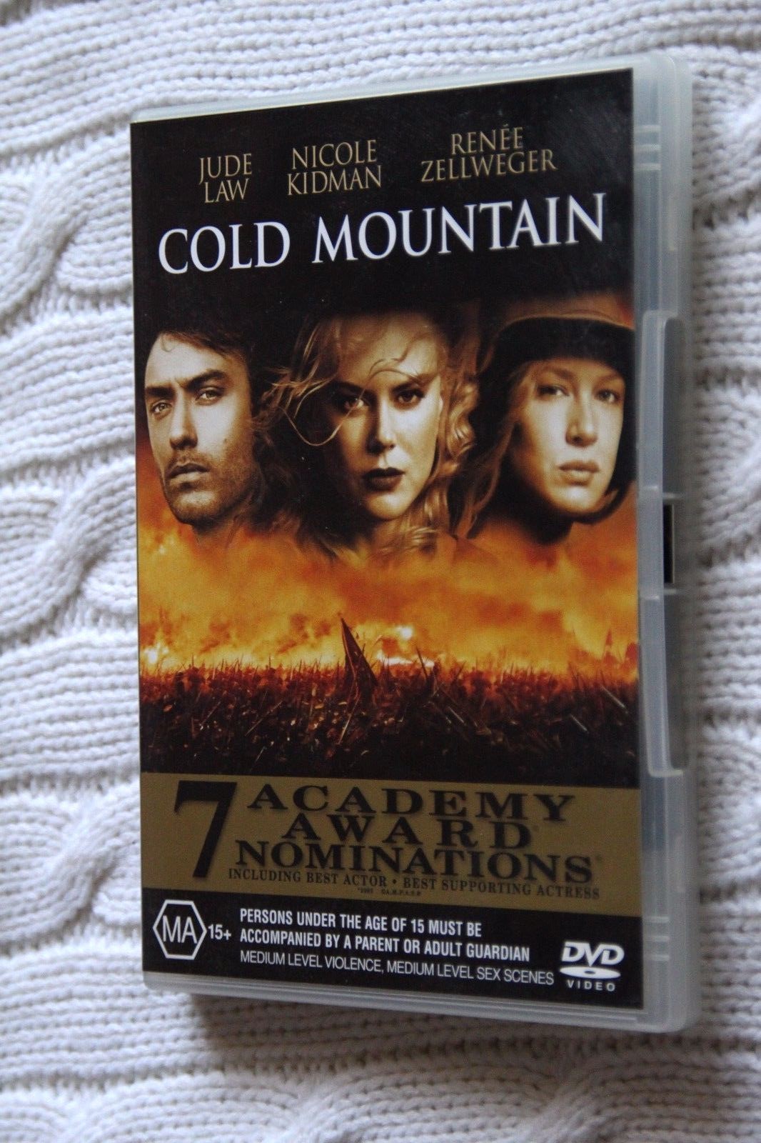 Cold Mountain (DVD, 2004) Region:4, Like new, free shipping | eBay