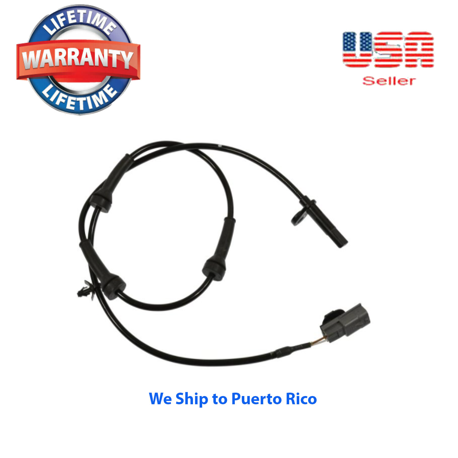 ABS Wheel Speed Sensor Rear Left & Right Fit:QX60 2014-2019 PATHFINDER ...