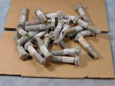 **LOT OF 25** 5/8-18x3" PARTIAL THREAD GRADE 8 BOLTS U.S. GOVT. SURPLUS ...