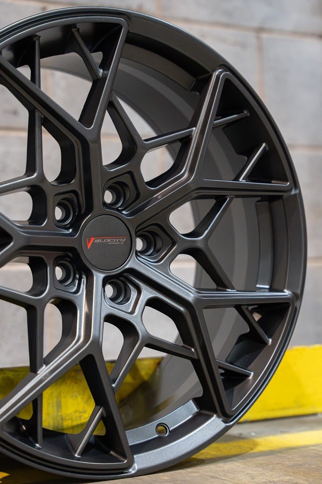 19" Velocity VC4 Alloy Wheels 5x112 Grey fits SEAT Leon | eBay UK