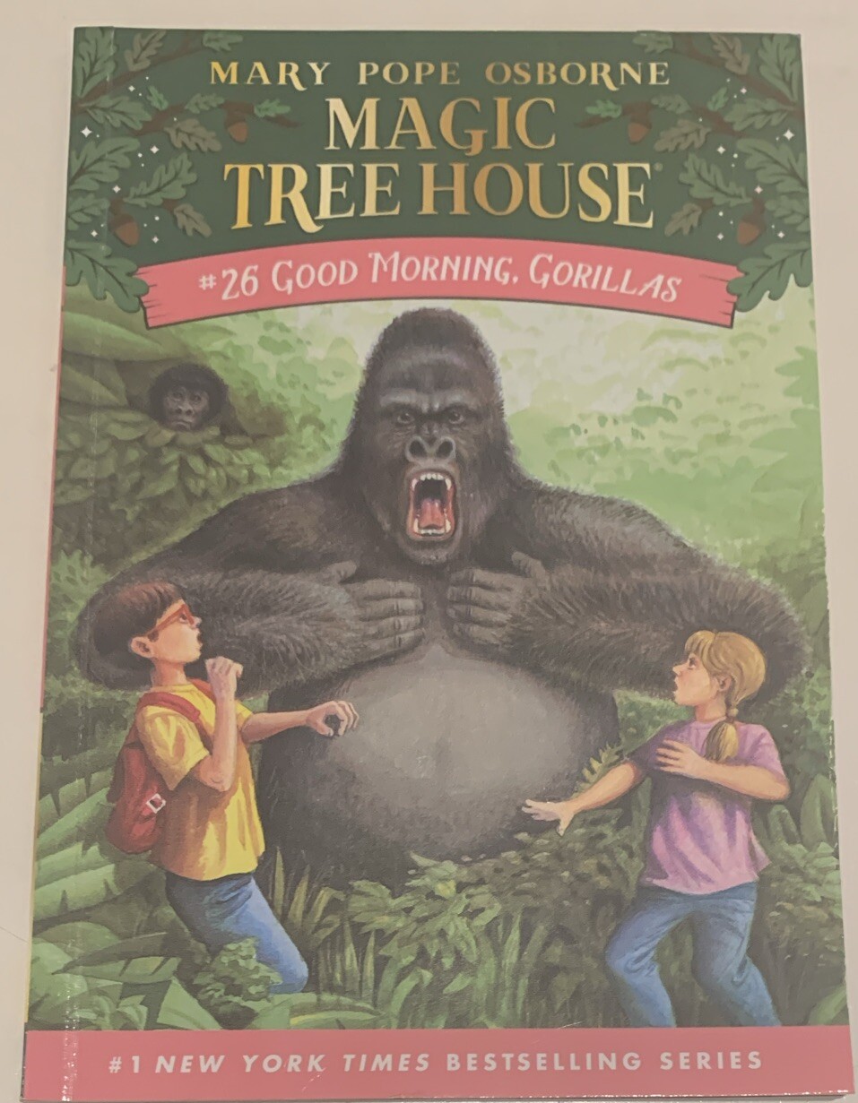 Good Morning, Gorillas by Mary Pope Osborne (2002, Mass Market) for ...