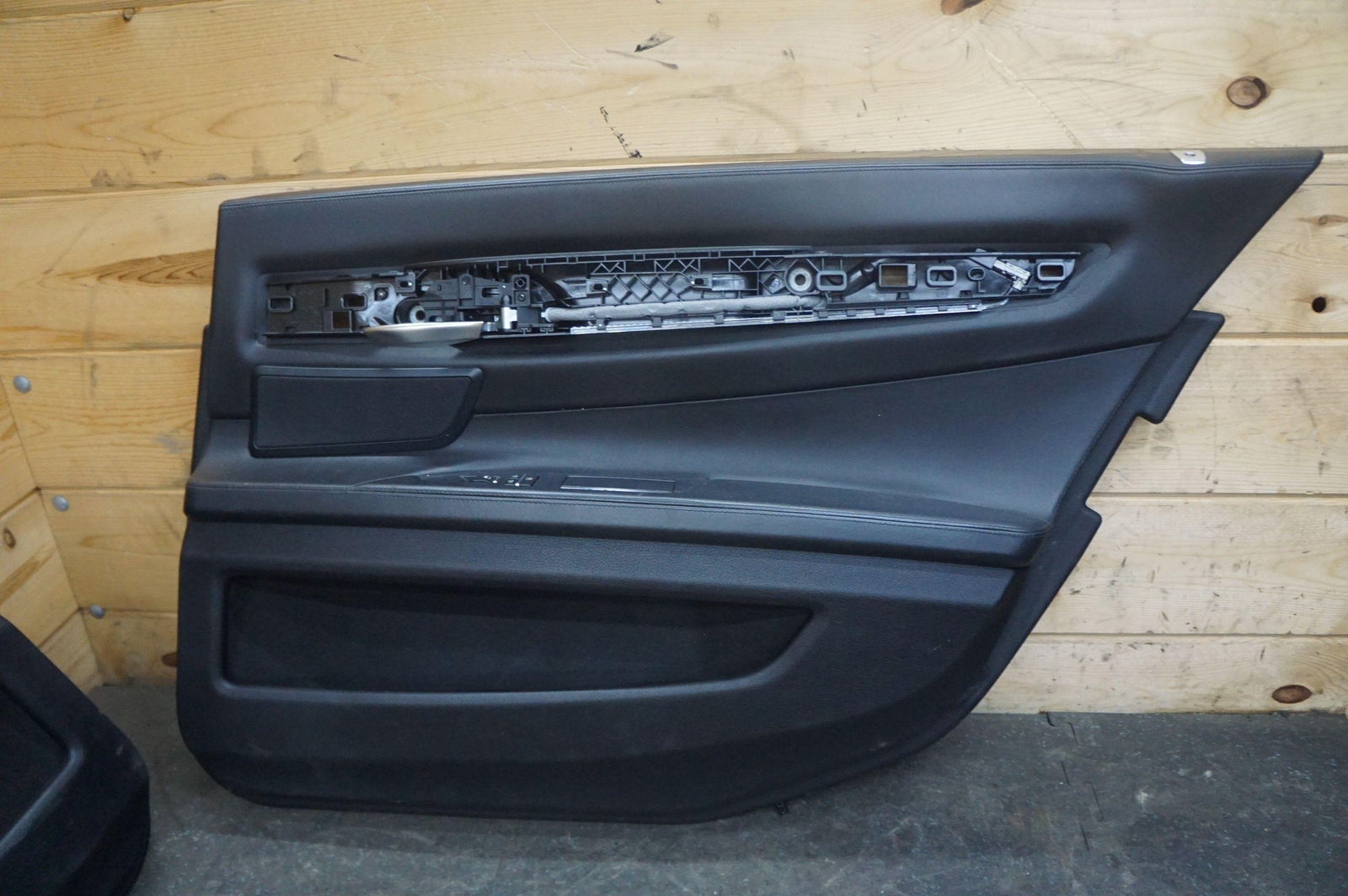 Set Rear Left Right Door Trim Panel W/sunshade Bmw F02 740 750 760 Li ...
