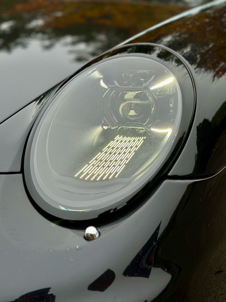Porsche 911 997 Black Matrix LED Projector Headlights 992 style DRL ...