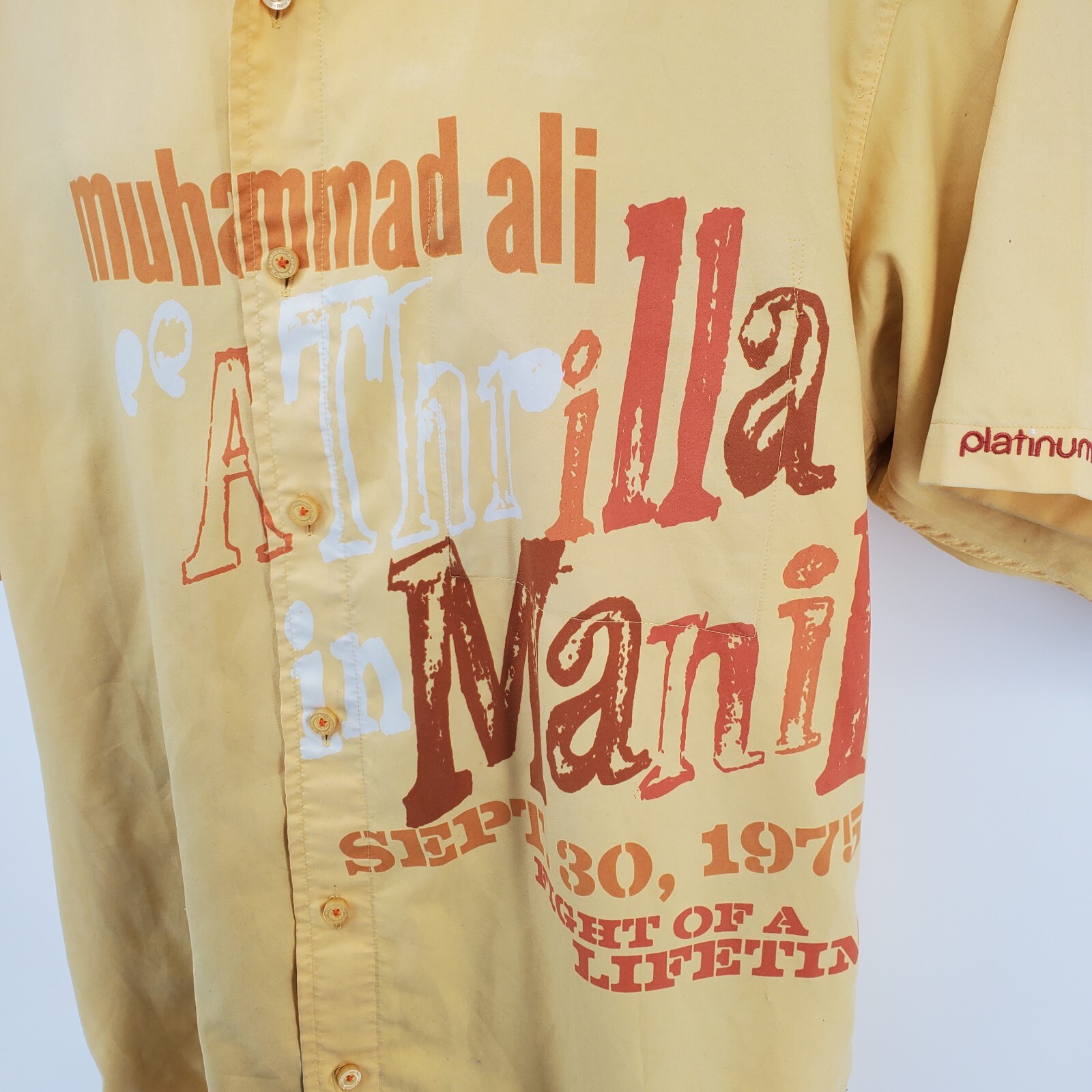 Muhammad Ali FUBU Platinum Thrilla in Manila Lounge S… - Gem