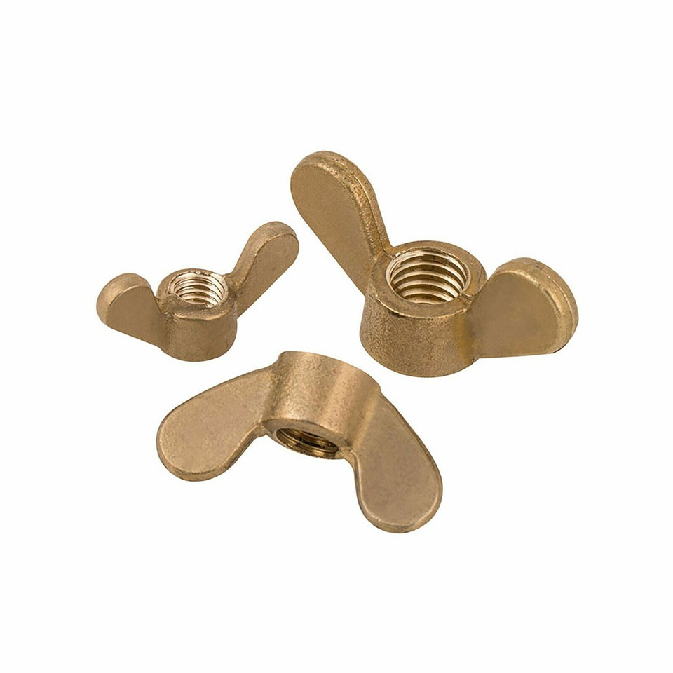 Hand Twist Nut Brass Wing Butterfly Wing Nuts Brass Wingnuts M3 M4 M5 ...