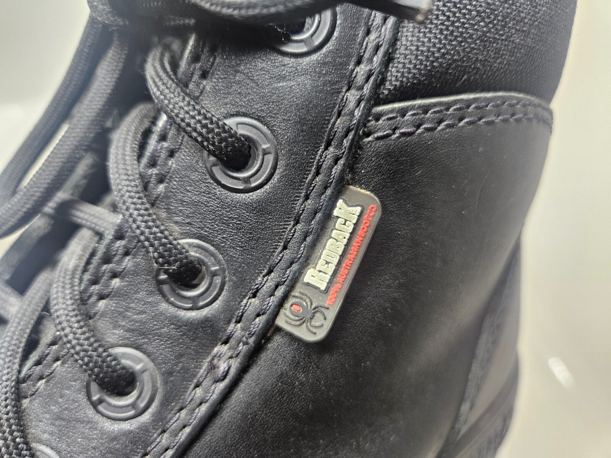 Redback Boots For Men Redback Cobar Steel Toe Zip-up Elastic Boots ...