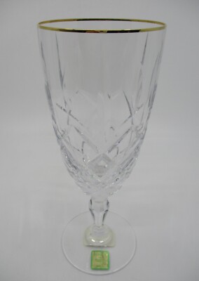 WATERFORD CHELSEA GOLD ICED TEA / BEVERAGE GLASS - 8 1/8" 0310I | eBay
