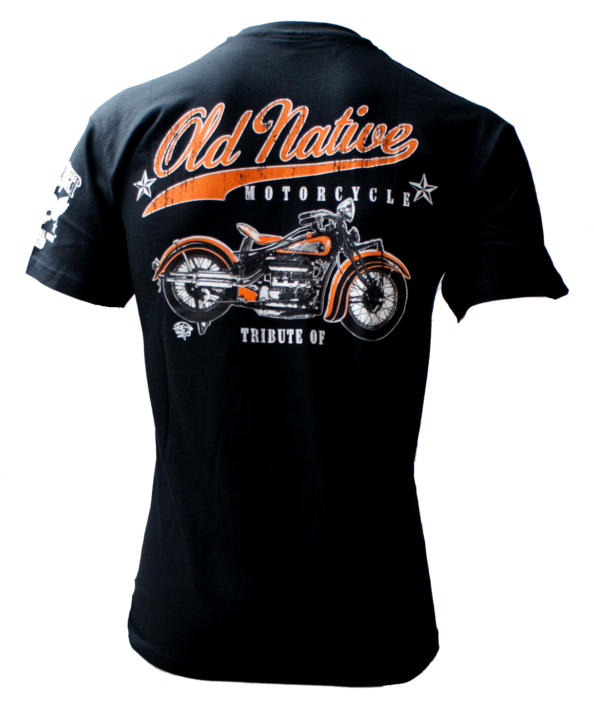 Biker T-Shirt Billy Eight OLD NATIVE - Biker Merch | eBay UK