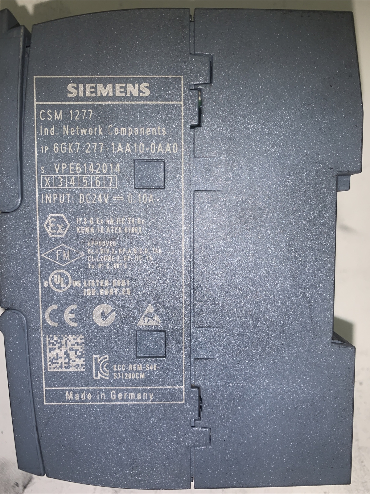 Siemens CSM 1277 Ind. Network Components 277-1AA10-0AA0 | eBay