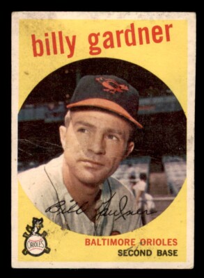 1959 Topps Baseball #89 Billy Gardner GD | eBay