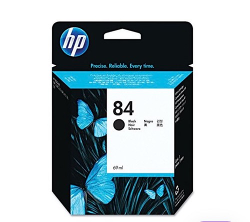 Genuine OEM HP 84 BLACK C5019A Ink Printhead Printer Print Head 69ml | eBay