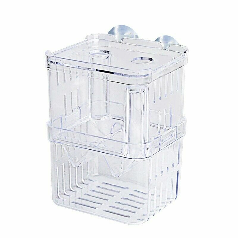 Acrylic Fish Tank Breeding Box Baby Fish Separator Aquarium Isolate ...