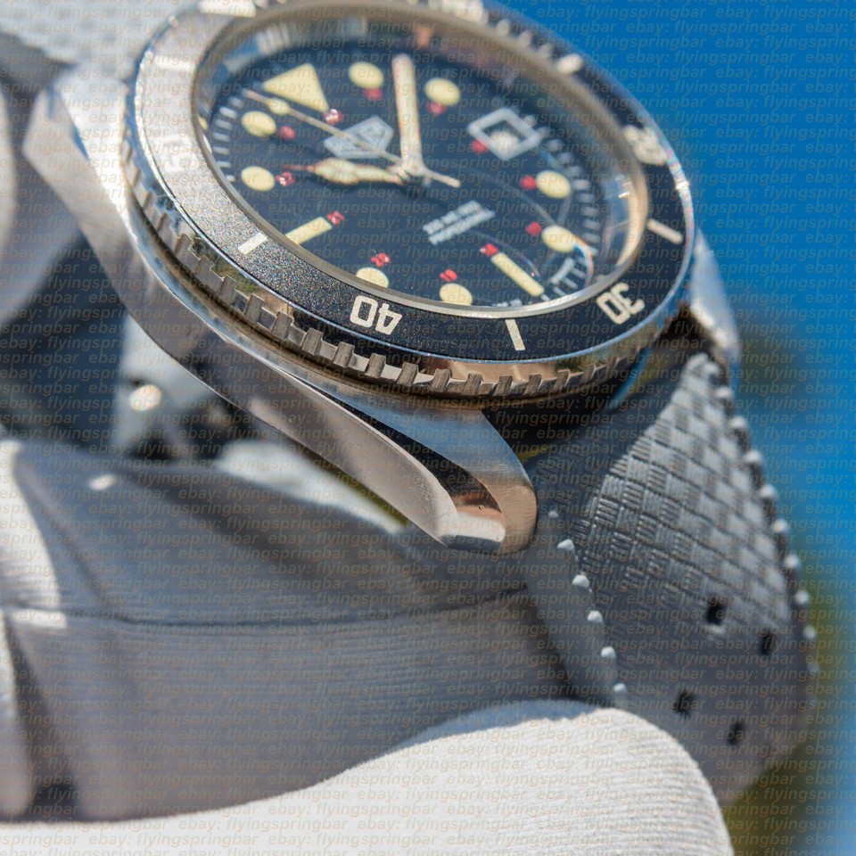 Vintage Heuer 844-1 Monnin France Cathedral Hands Automatic | eBay