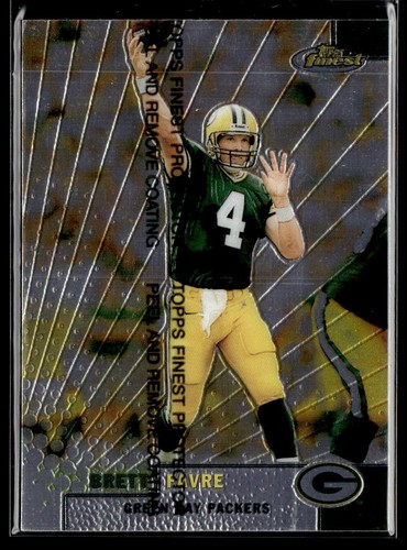 1999 Topps Finest #30 Brett Favre W/Coating | eBay