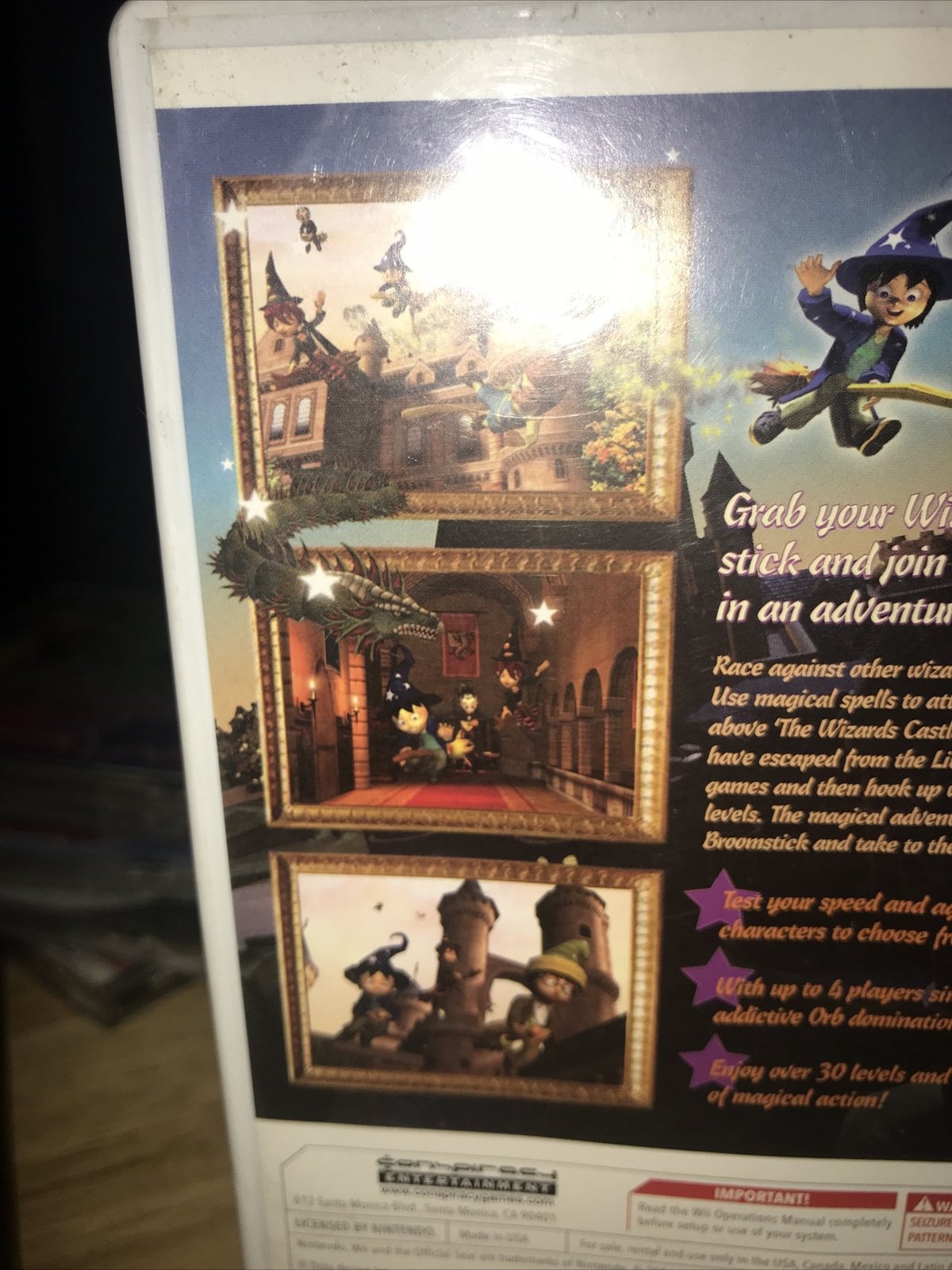 Billy the Wizard: Rocket Broomstick Racing (Nintendo Wii, 2007 ...