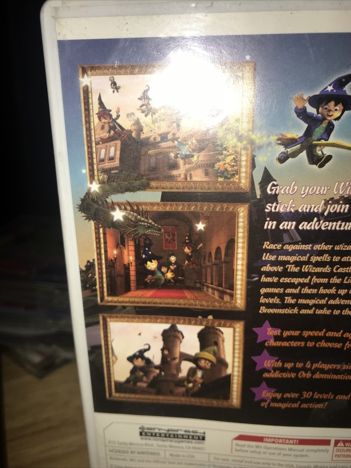 Billy the Wizard: Rocket Broomstick Racing (Nintendo Wii, 2007 ...