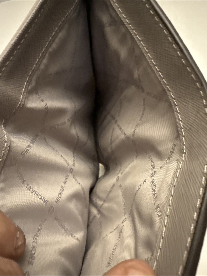 MICHAEL KORS JET SET TRAVEL DOUBLE ZIP WALLET PHONE CASE WRISTLET ...