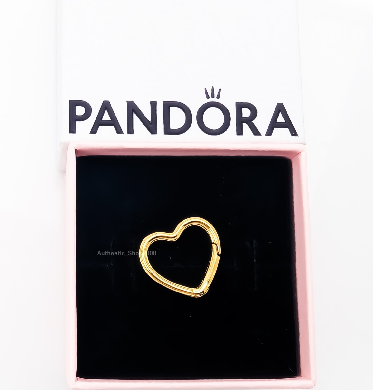 New 100% Authentic PANDORA ME Heart Openable Link Gold Charm 760081C00 ...