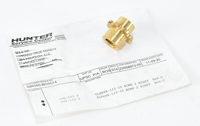 Hunter Engineering OEM 106-132-2 Alignment Brass Sleeve Head Wheel ...