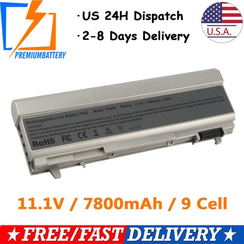 6/9 Cell Battery For Dell Latitude E6400 E6410 E6500 E6510 KY477 PT434 ...