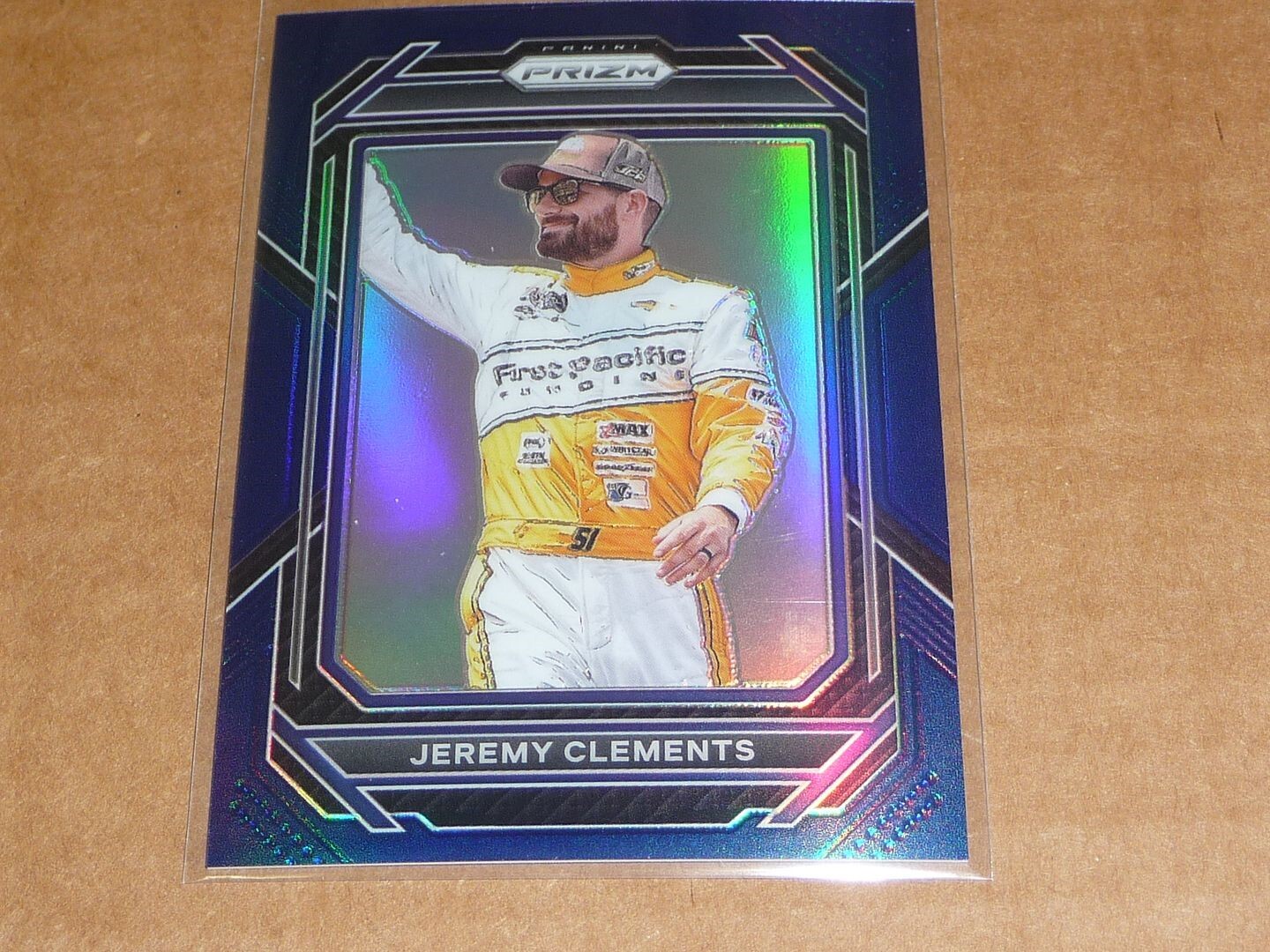 2023 Panini Prizm RACING JEREMY CLEMENTS BLUE PRIZM /499 O9917 | eBay