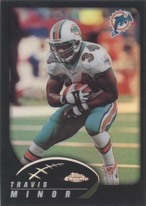 2002 Topps Chrome - Travis Minor #15 Black Refractor /599 for sale ...