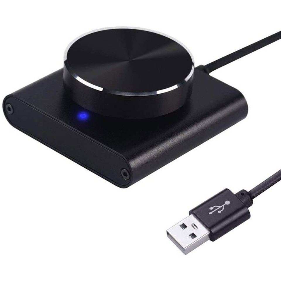 USB Volume Control Knob Audio Controller with USB Cable Volume ...