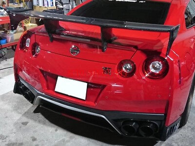 2009-2016 Nissan GT-R R35 Carbon Fiber Rear Trunk Spoiler Wing for ...