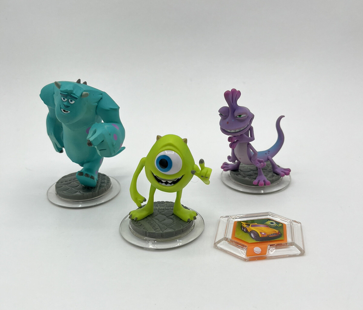 Lot of 3 Disney Infinity Figures - Monsters Inc. Sully, Mike, Randall ...