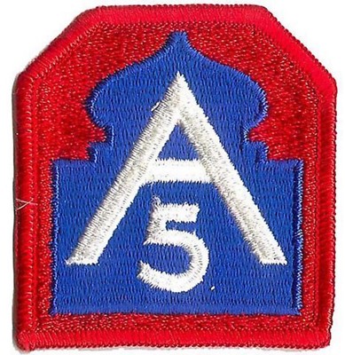 US ARMY 5TH ARMY CLASS A PATCH - FULL COLOR | eBay