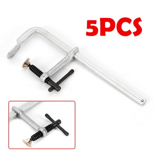 F STYLE WELDING CLAMPS HEAVY DUTY FORGED SOLID STEEL CLAMP SET 5PCS ...