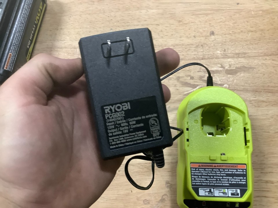 Ryobi PCG002 18V ONE+ Li-Ion Battery Charger | eBay