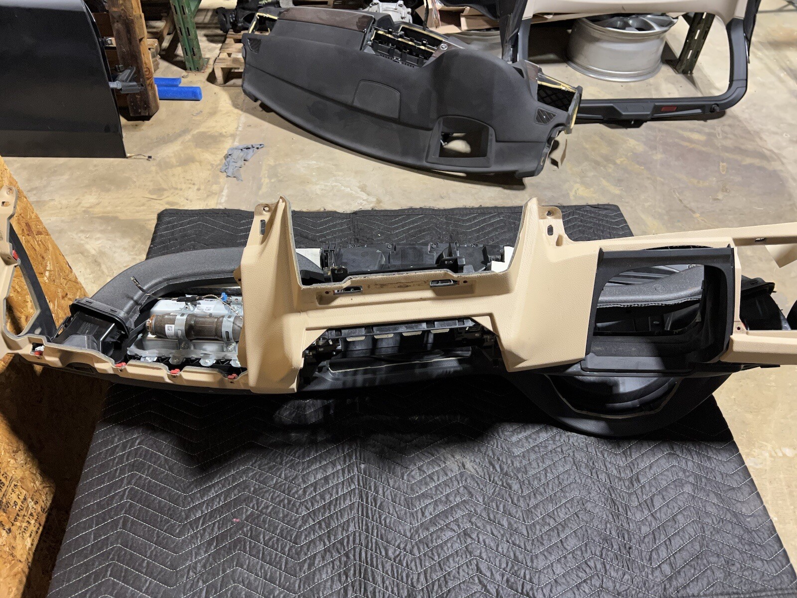 2010 BMW F10 535i Dashboard Dash Instrument Panel Cover 51459207381 ...