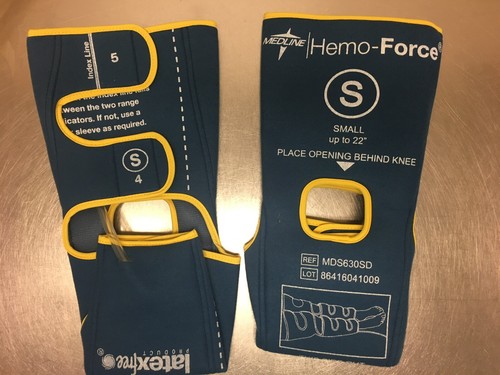 Medline Hemo-Force Small Thigh Length DVT SCD Sleeve Garment MDS630SD ...