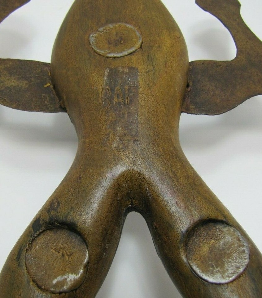 FROG Ice Fishing Decoy RAF Robert Allen Francis Adirondacks NY 1950s ...