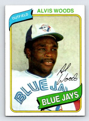 1980 Topps #444 Alvis Woods | eBay