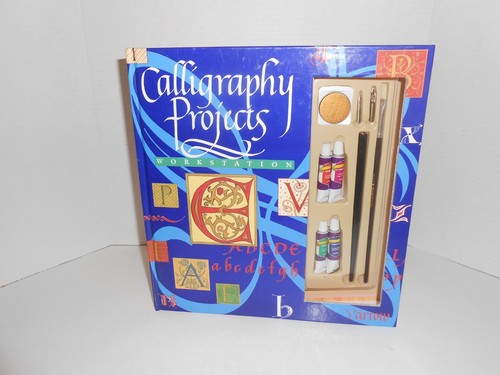 CALLIGRAPHY PROJECTS WORKSTATION By Manda Hanson - Hardcover **Mint ...