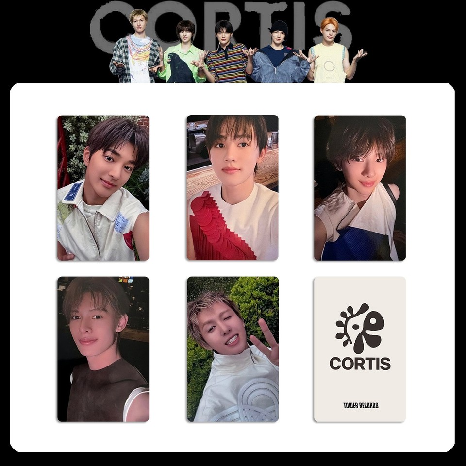 Kpop CORTIS Self Made Album Photocard Members Photo Cards Showcase HMV ...