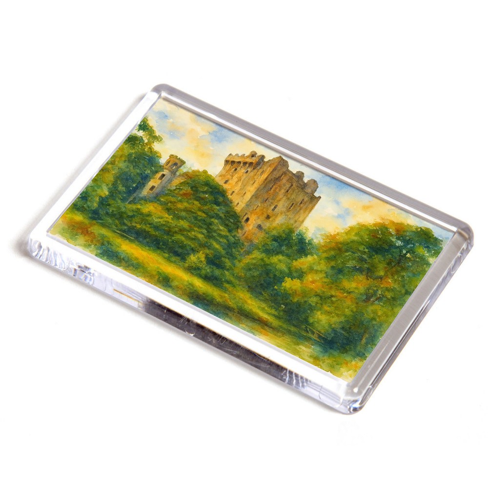 FRIDGE MAGNET - Cork. Blarney Castle (a) - Vintage Art Style | eBay UK