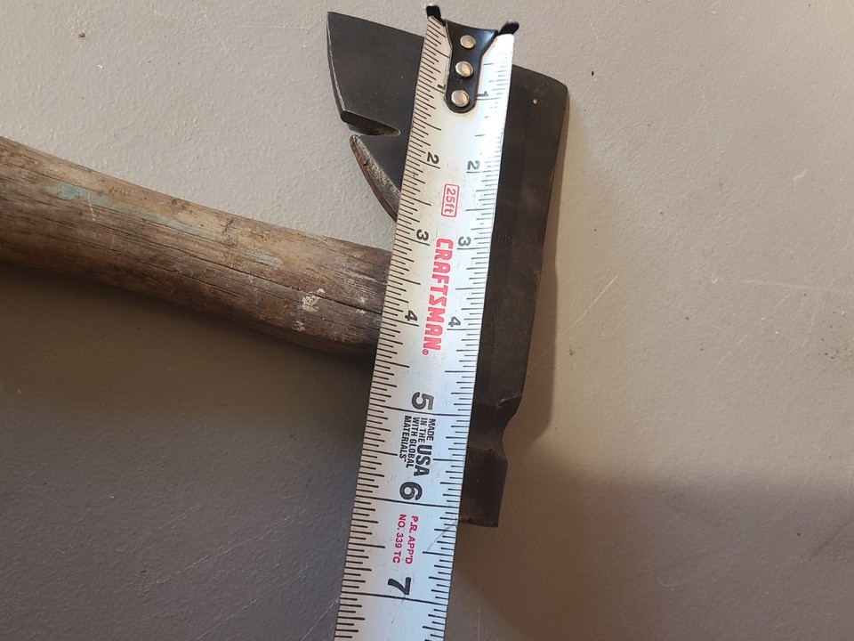 Vintage Vaughn and Bushnell Super Steel Carpenters Hatchet Hammer Head ...