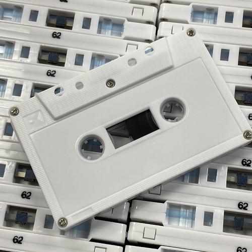 New Blank White C-62 Cassette Tapes Lot Of 5 Recording Mixtape 62 ...