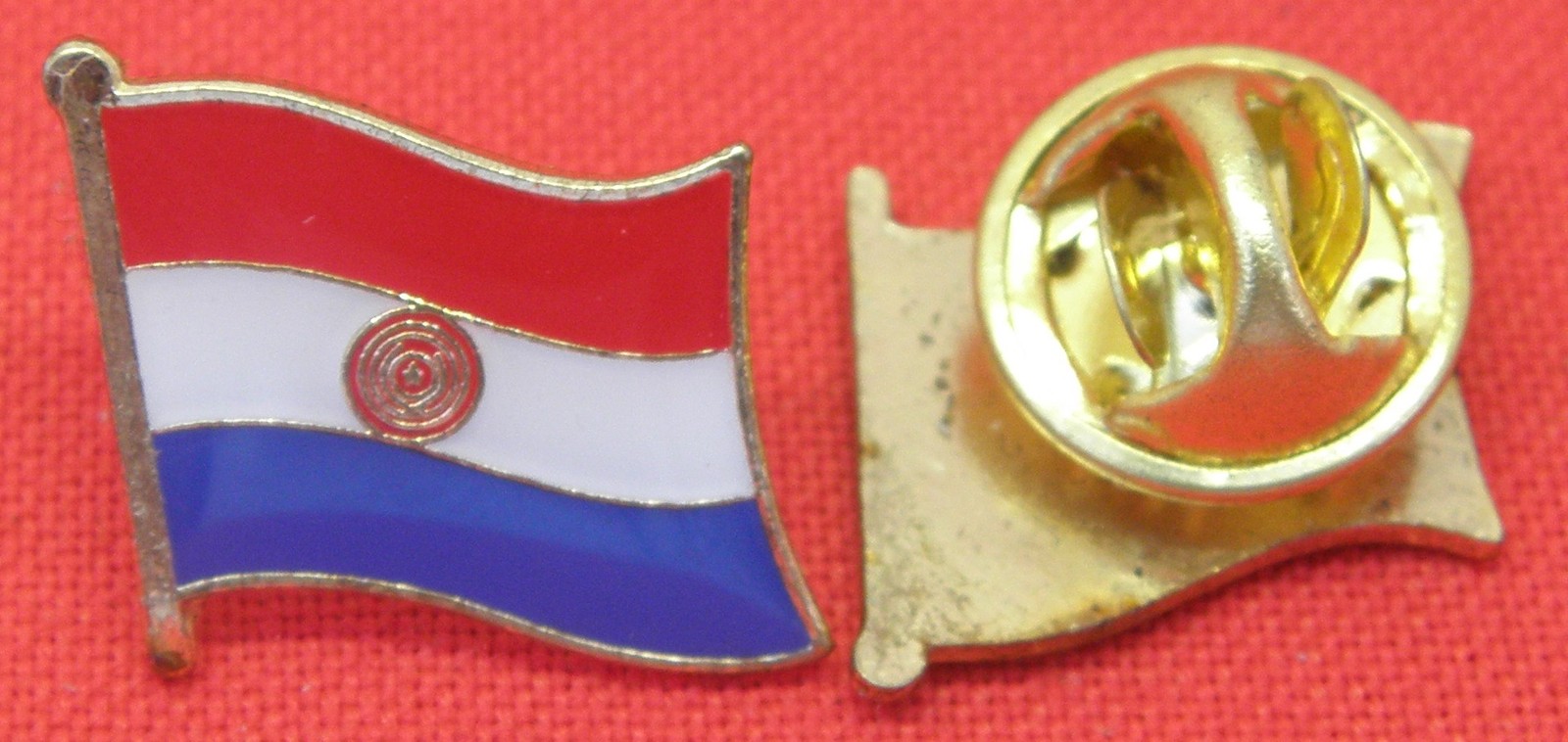 Paraguay Flag Pin Badge Tetã Paraguái Guaraní Brooch | eBay