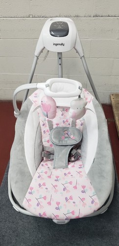 Ingenuity Simple Comfort Lightweight Multi-Direction Compact Baby Swing ...